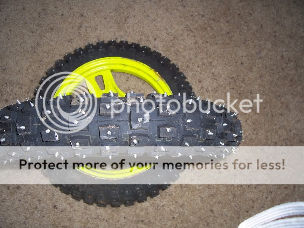 Studded Tires - Honda Spree and Elite 50 Forums