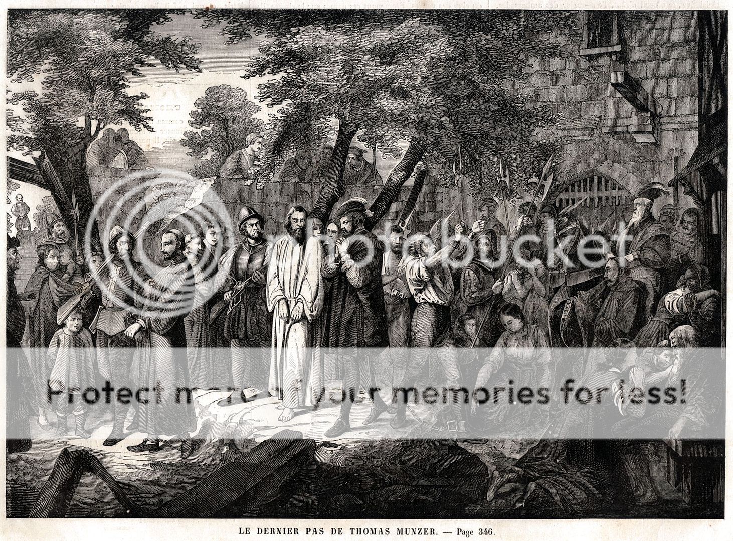 1525: Decapitazione di Thomas Müntzer. Guerra dei contadini ...