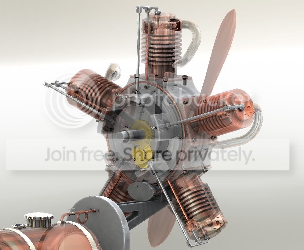 CAD Exam - 5-Cyl Steam Radial | Home Model Engine Machinist Forum